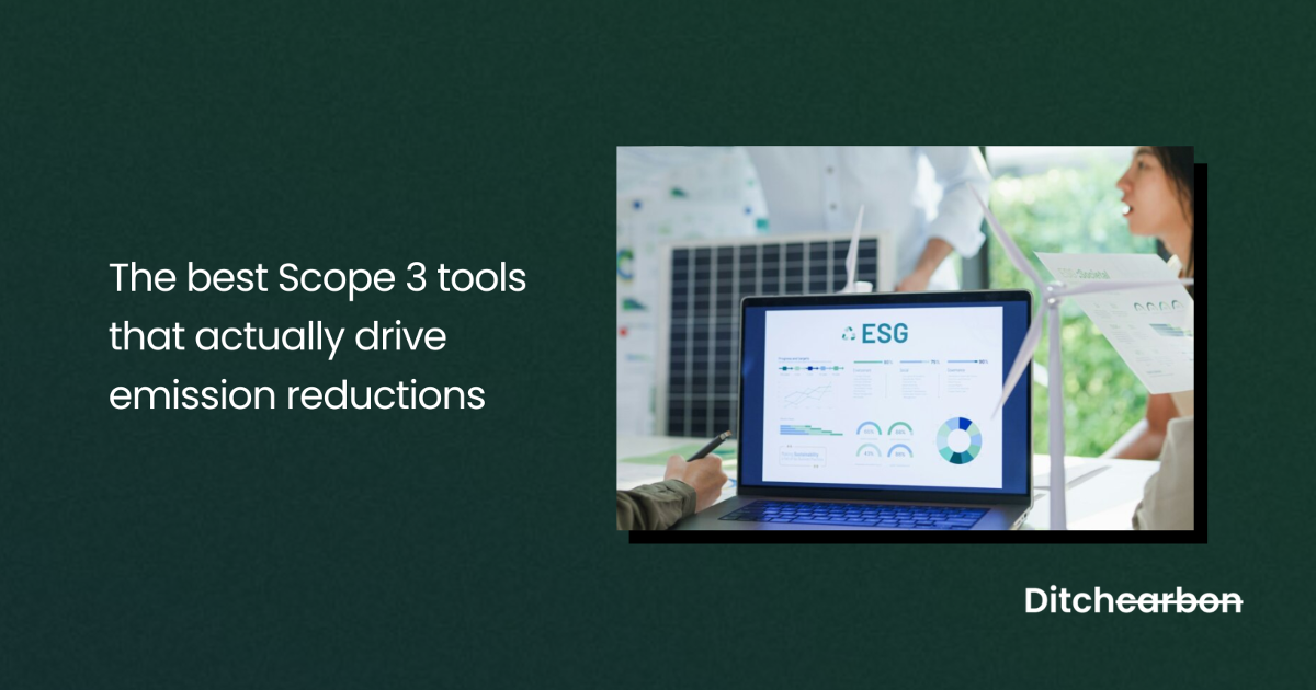 The best Scope 3 tools that actually drive emission reductions ...