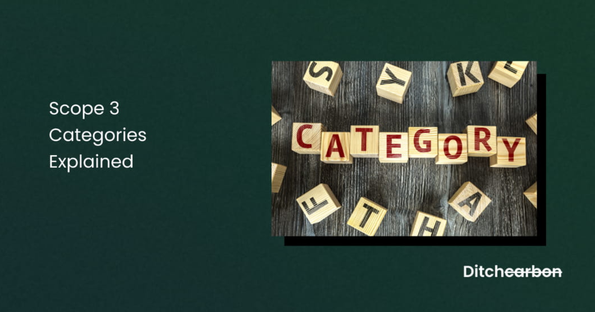 Scope 3 Emissions Categories Explained - DitchCarbon Blog | DitchCarbon