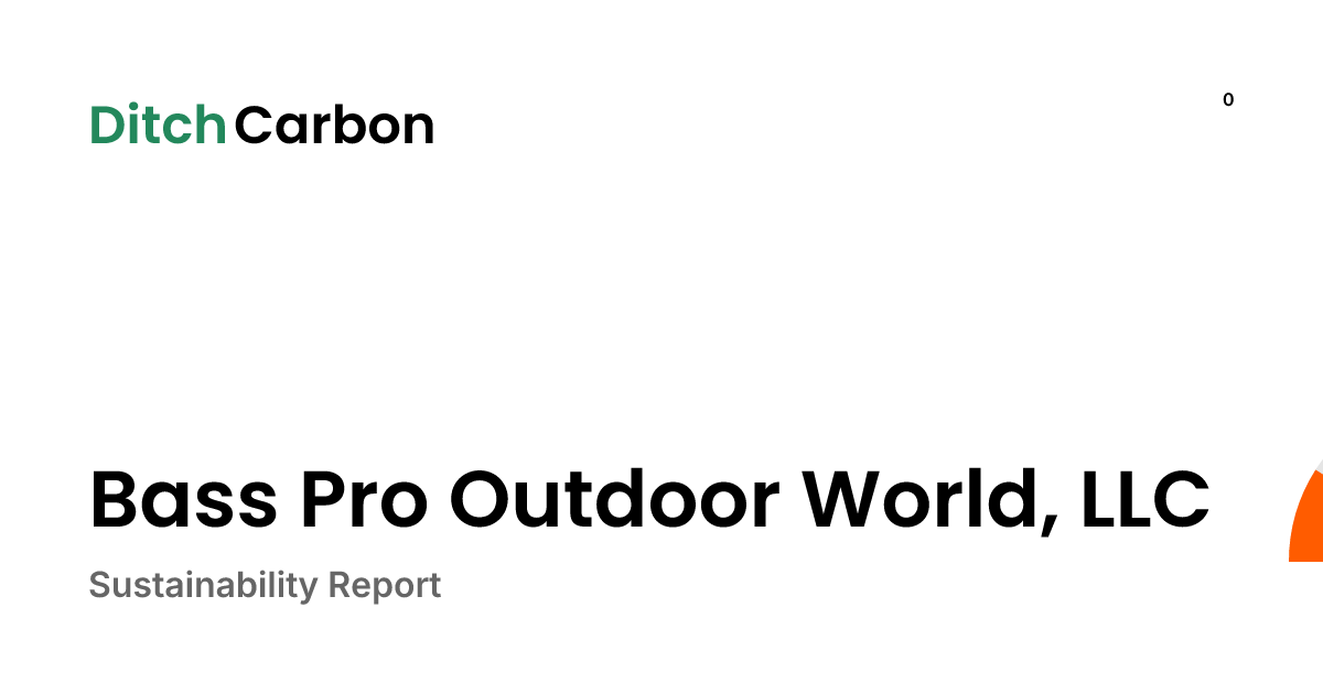 Bass Pro Outdoor World, LLC Emissions Breakdown & Climate Score ...