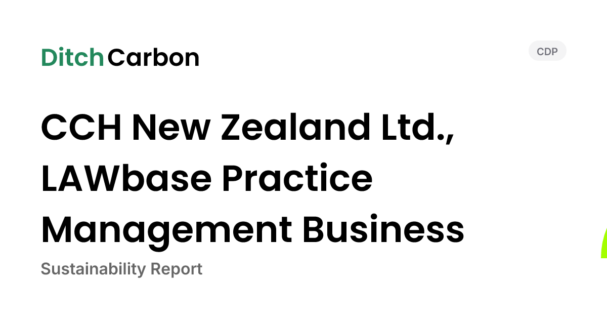 CCH New Zealand Ltd., LAWbase Practice Management Business ...