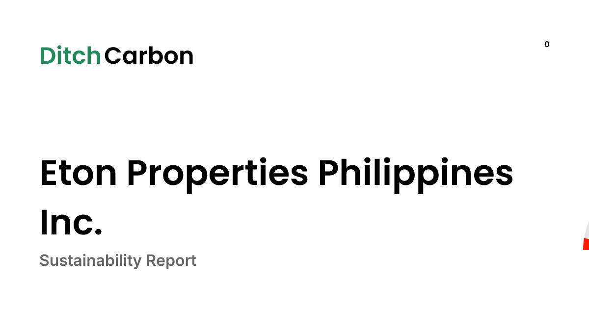 Eton Properties Philippines Inc. Emissions Breakdown & Climate Score ...