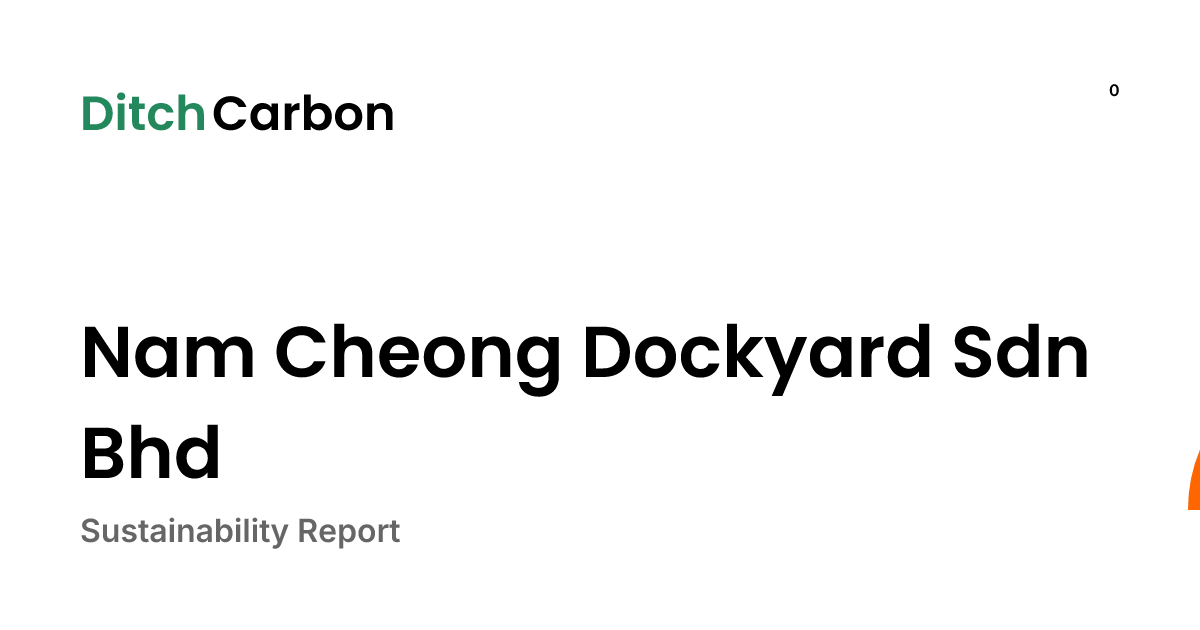 Nam Cheong Dockyard Sdn Bhd Emissions Breakdown & Climate Score ...