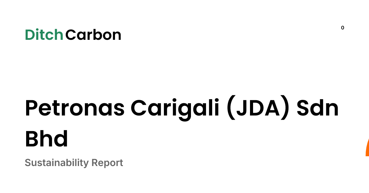 Petronas Carigali (JDA) Sdn Bhd Emissions Breakdown & Climate Score ...