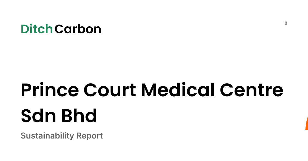 Prince Court Medical Centre Sdn Bhd Emissions Breakdown & Climate Score ...