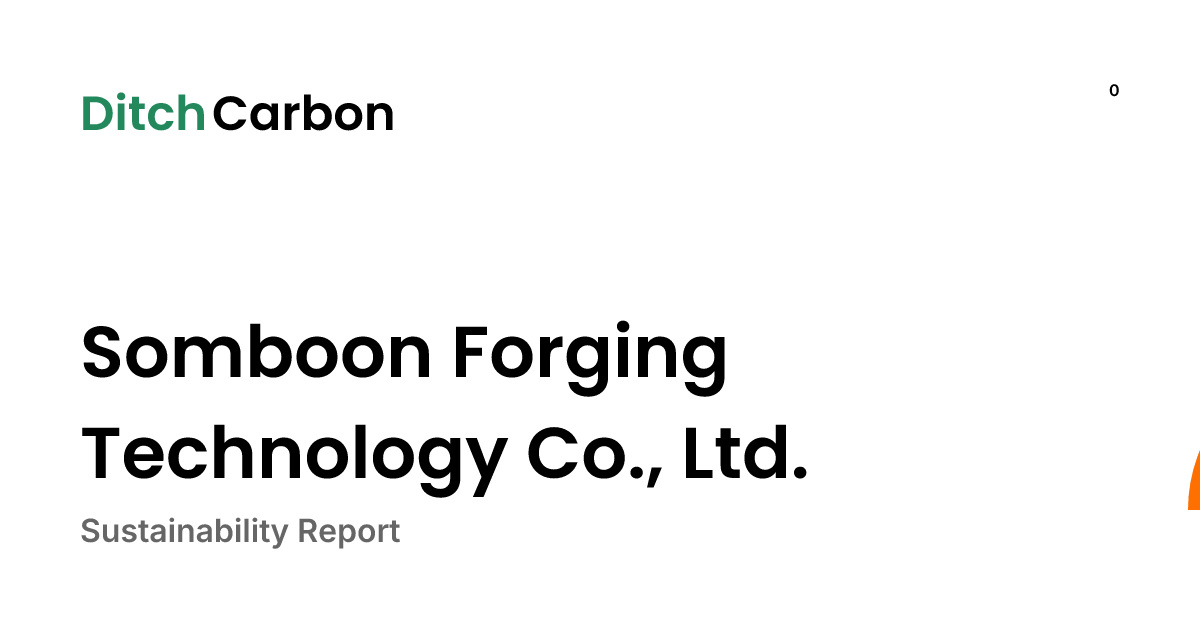 Somboon Forging Technology Co., Ltd. Emissions Breakdown & Climate ...