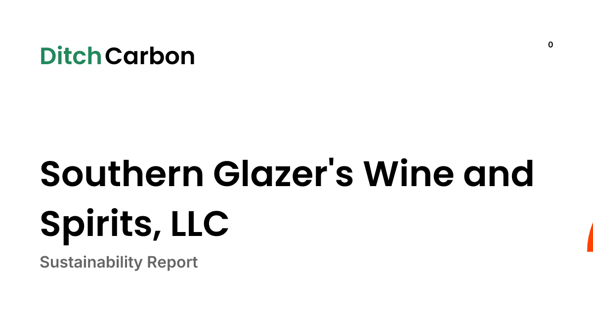 Southern Glazer's Wine and Spirits, LLC Emissions Breakdown & Climate ...