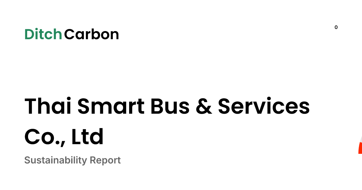 Thai Smart Bus & Services Co., Ltd Emissions Breakdown & Climate Score ...